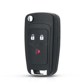 3 Buttons Car Key Shell With Logo And Blank Blade For Chevrolet Spark ...