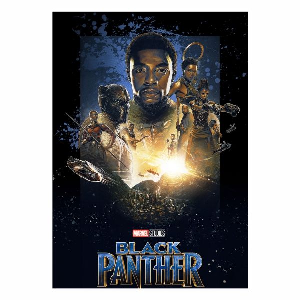 Black Panther Black - A1 poster | Shop Today. Get it Tomorrow ...