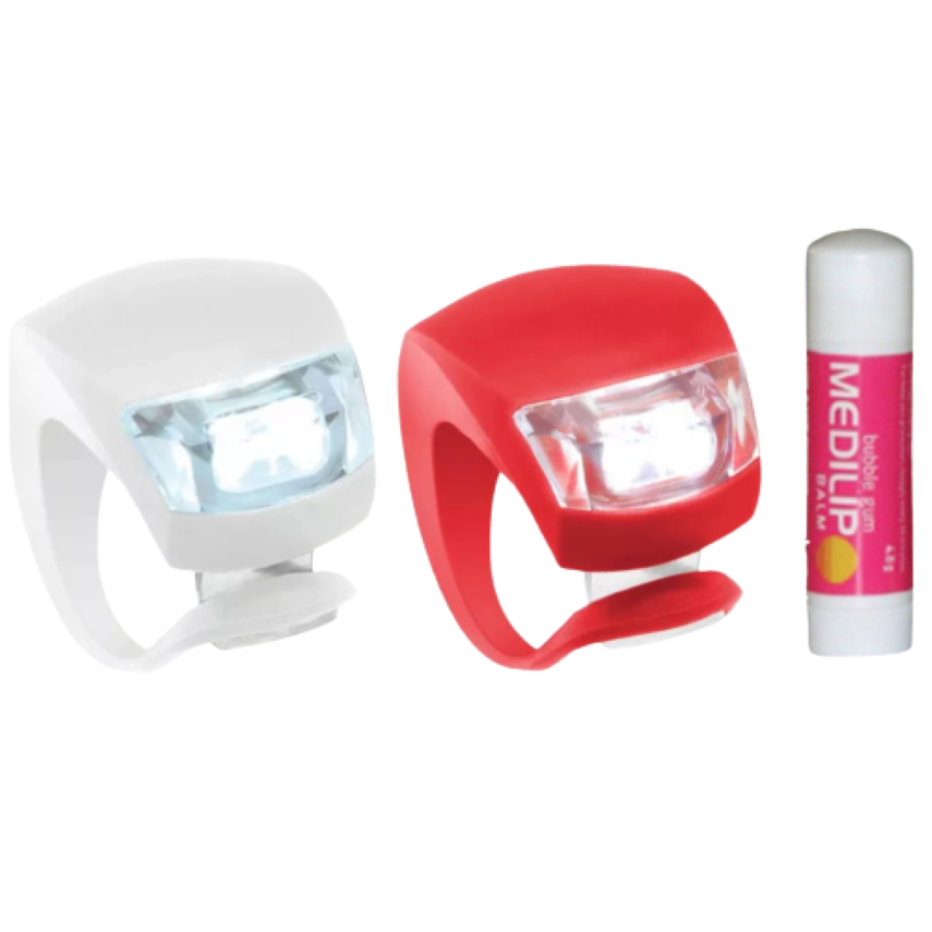 Bicycle LED Safety Light Set with Lip Balm | Buy Online in South Africa ...