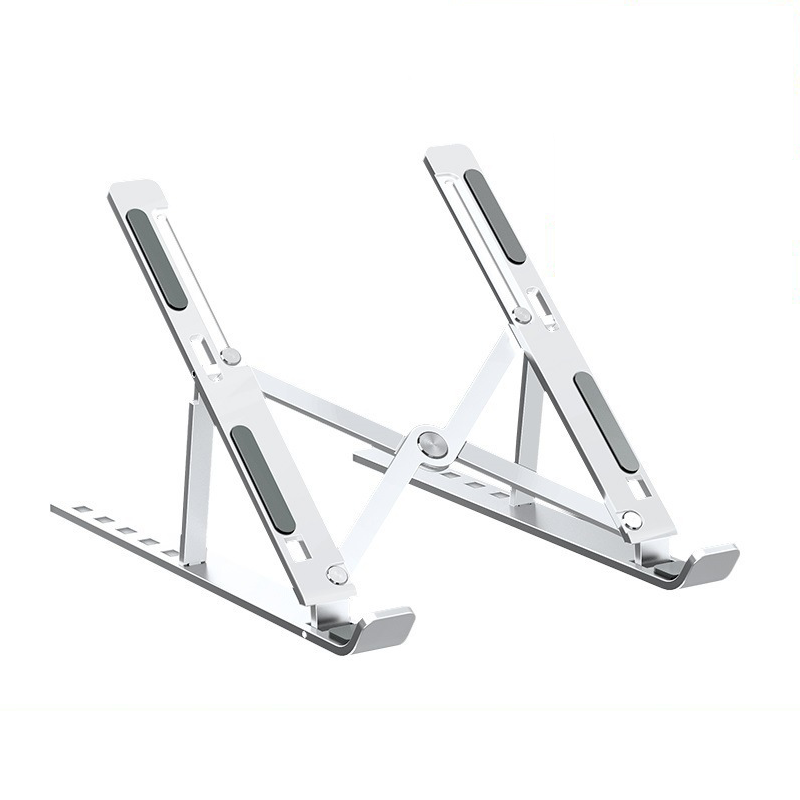 Portable Aluminum Adjustable Laptop Stand Foldable Phone, Tablet Holder ...