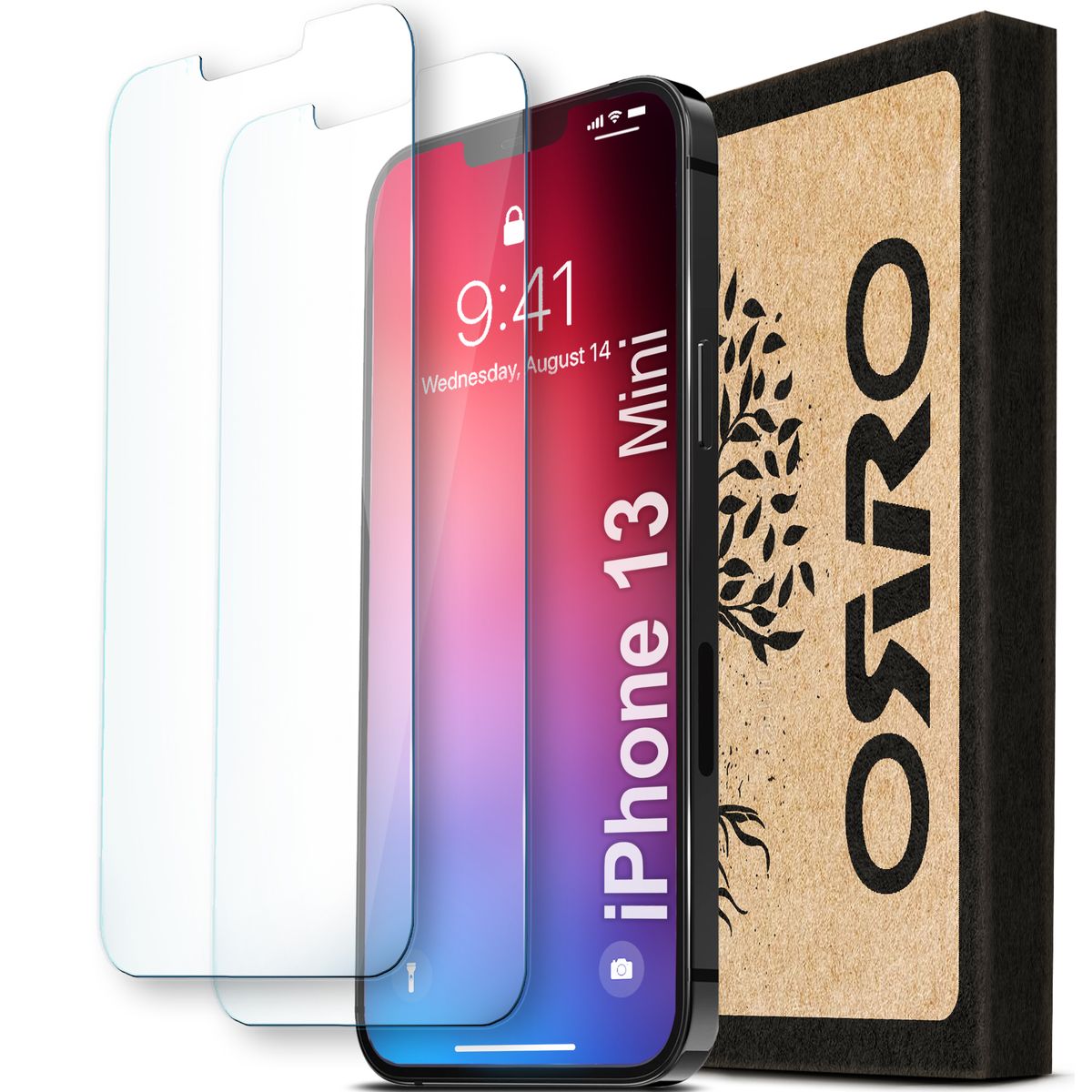 ORRO iPhone 13 Mini Tempered Glass Screen Protector - 2 Pack | Shop ...