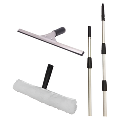 Solar Panel Washer & Squeegee Set With 2.5 Meter Telepole E-LINE | Shop ...