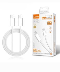 Fast Type C Charging Cable 65Watt Type C to Type C 2 Meter-LDNIO-LC902c ...