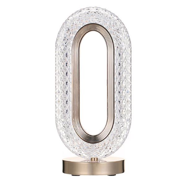 Rechargeable Halo Luxury Touch Crystal Lamp | Shop Today. Get it ...