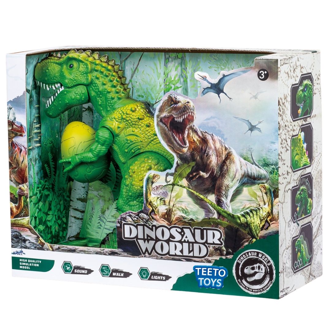 Walking T-Rex Electronic Toy - Dinosaur Acion Toy for Boys | Shop Today ...