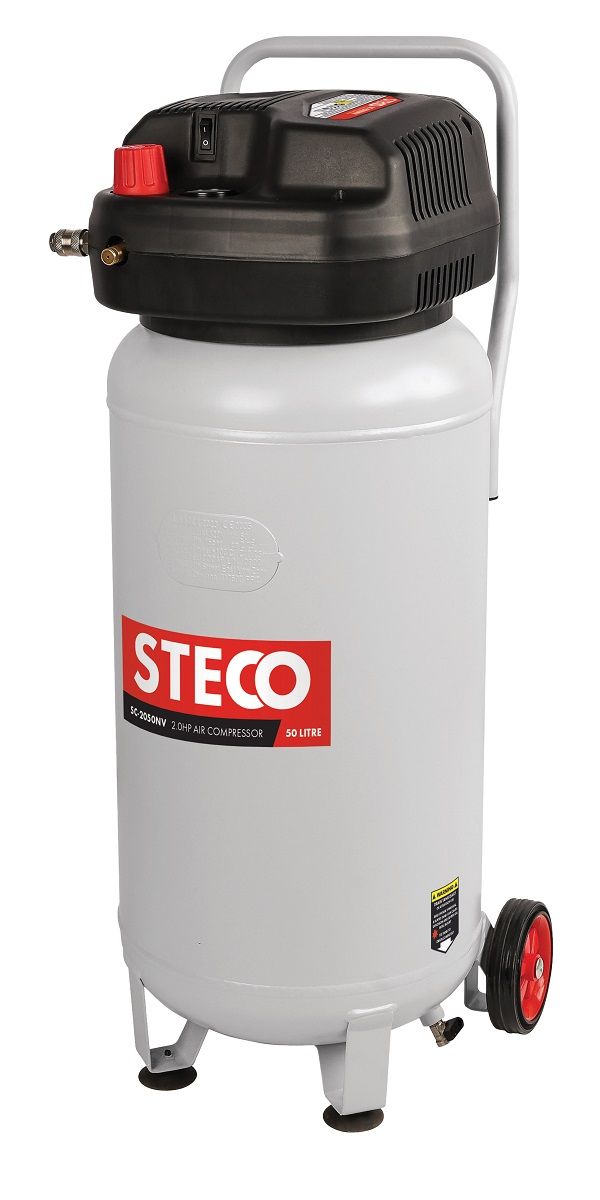 Steco Sc-2050nv 50l Oil-Less Vertical Air Compressor 1.5hp | Shop Today ...
