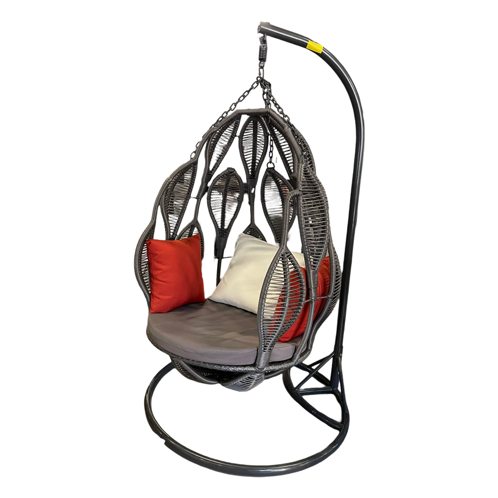 Outdoor Single Seater Bird's Nest Design Swinging Chair | Shop Today ...