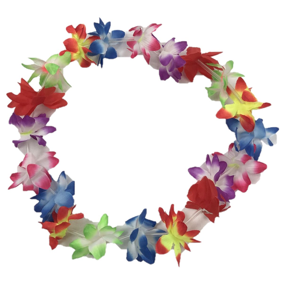 Hawaiian Hawaii Flower Wreath Lei Galand Necklace Wreath Plastic | Shop ...