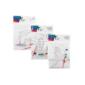 Khoki Art And Craft Learn To Paint Water Colour Set With Brush - 3 Pack ...