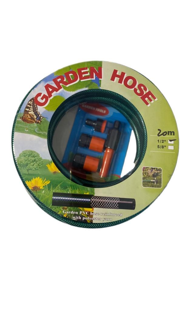 1 2 Garden Hose With Fittings 20m Green Hurricane SA Shop Today
