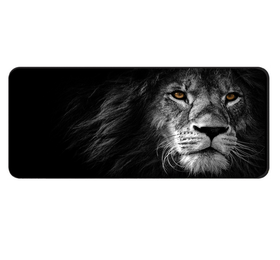 Large Size Anti-Slip Majestic Art Lion Gaming Mouse Pad Office Desk Mat ...