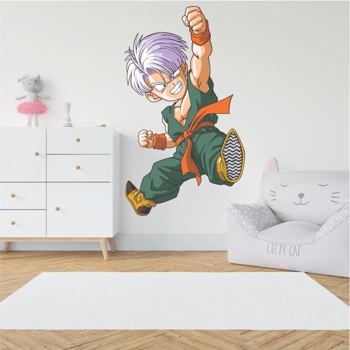 Dragon Ball Z Kid Trunks Decal | Shop Today. Get it Tomorrow ...