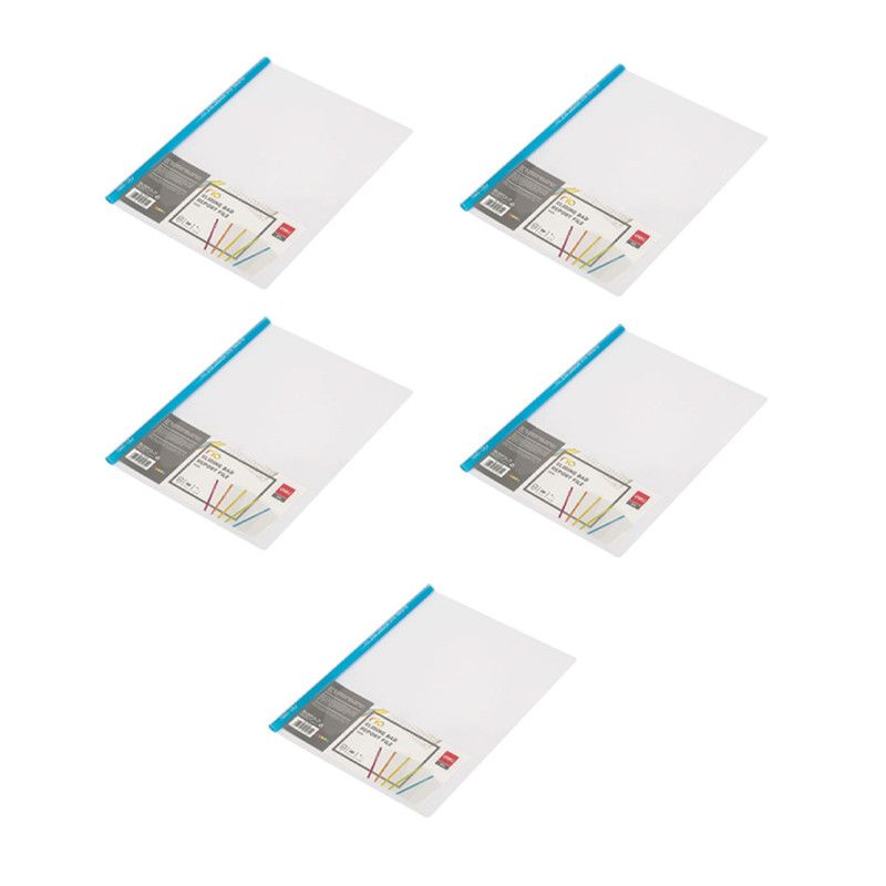 Deli - Blue Slide Binder, 200 Micron, 5 Pieces - 5 Pack | Shop Today ...