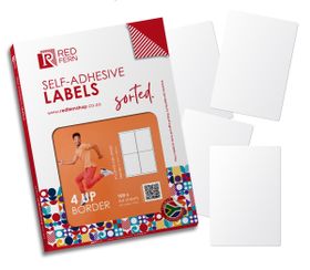 Redfern Bordered 4up A4 Self-Adhesive Labels 10 Sheets | Shop Today ...
