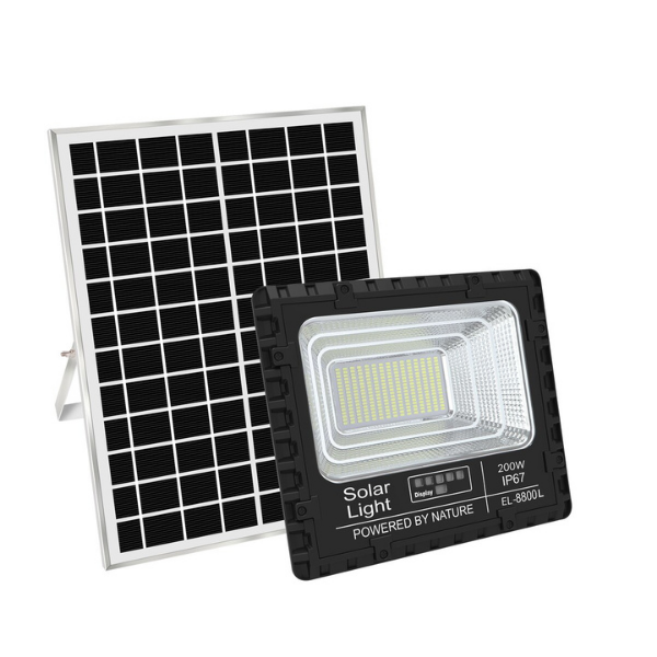 EL-8800L Solar Flood Light with Power Level Display - 200W | Shop Today ...