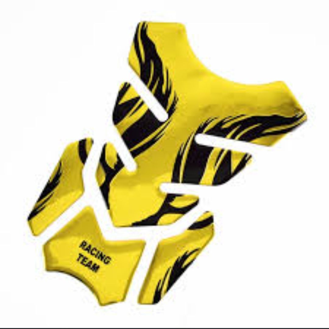 3D Fishbone Sticker for Motorcycle Fuel Tank Cover | Shop Today. Get it ...