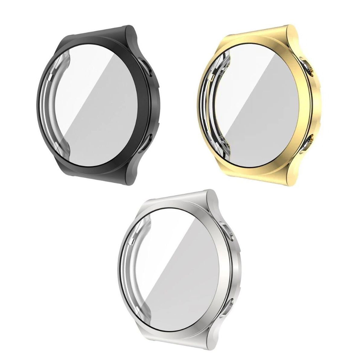 Killer Deals Tpu Case For Huawei Watch Gt2 Pro Black Silver Gold
