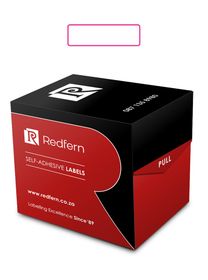 Redfern Rectangular White Label Roll 45mm x 13mm 5's | Shop Today. Get ...