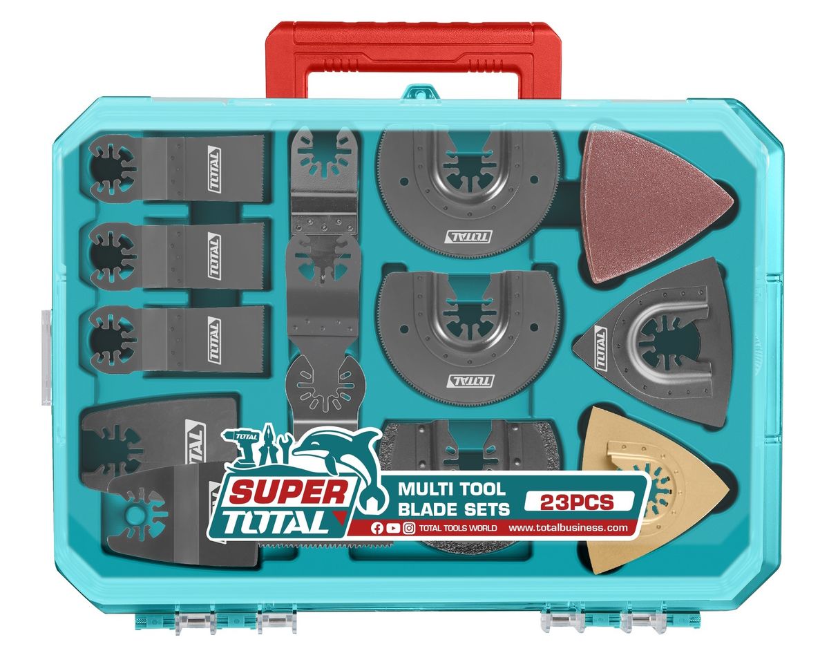 Total Tools Multi Tool Blade Set - 23 Pieces