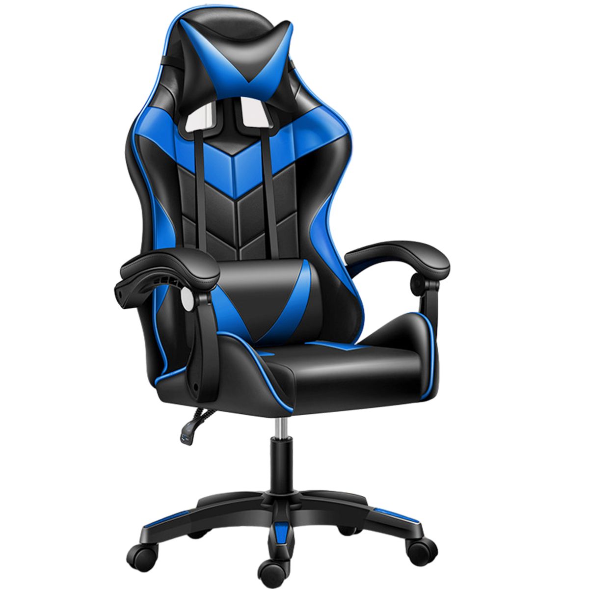 Gaming Chair High Back Computer Office Chair with Headrest Lumbar ...