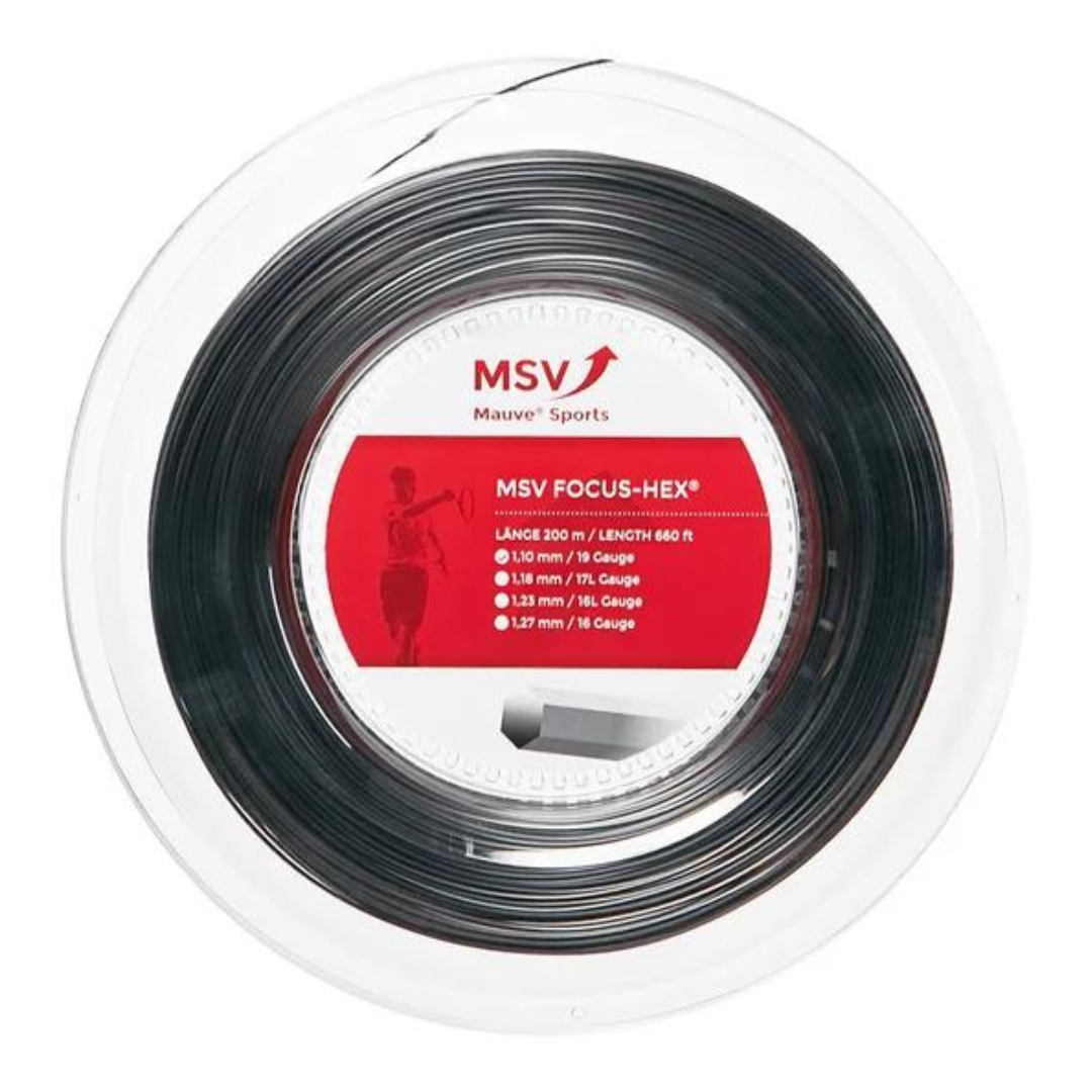 MSV Focus Hex 1.10 Tennis String - 200m | Shop Today. Get it Tomorrow ...