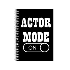 Actor A5 Notebook Acting Gift Idea Writing Books A5- Notepad | Shop ...