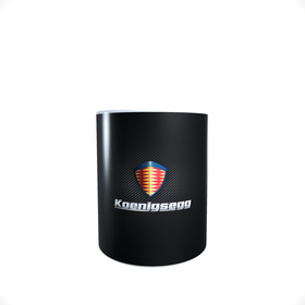 Koenigsegg Carbon Logo - Background - Coffee Mug | Shop Today. Get it ...