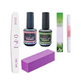 Lastik Strong Base, Rubber Structure Top & Nail Prep Kit | Shop Today ...