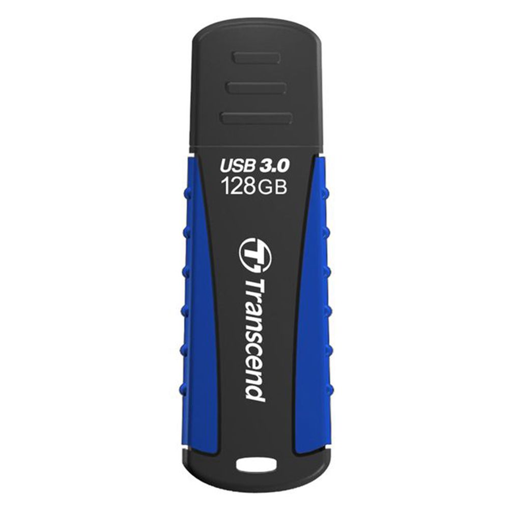 Transcend JetFlash 810 128GB USB 3.1 Gen 1 Rugged Flash Drive - Blue ...