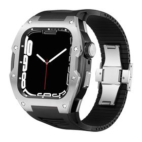 Colton James Phenom Luxury Upgrade Kit - Case and Band for 45mm Apple ...