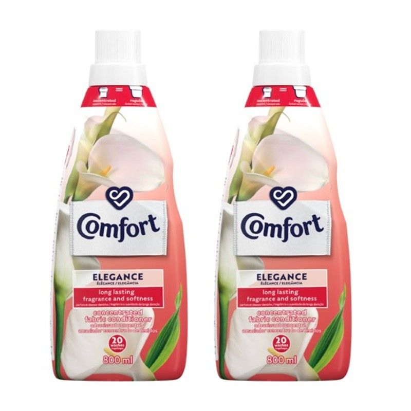 Comfort Concentrated Fabric Conditioner Elegance - (2x 800ml) | Shop ...