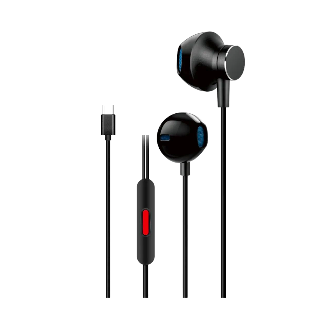 Kin - K-807 - Type-C - Earphones - Black | Shop Today. Get it Tomorrow ...