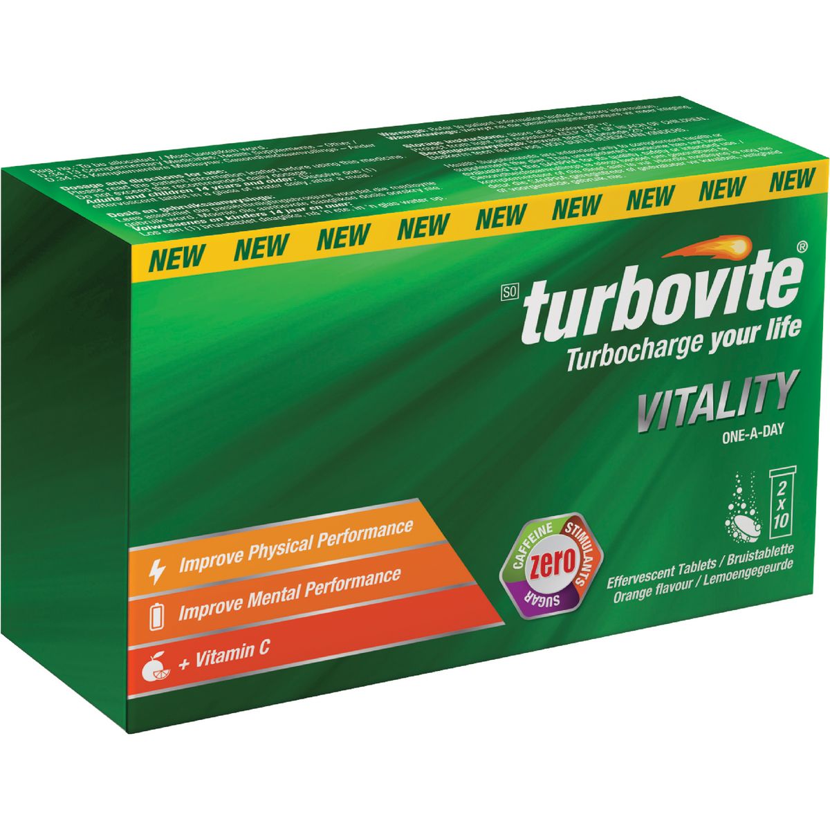 Turbovite Vitality Effervescent Tablets 10's x 2 | Shop Today. Get it ...