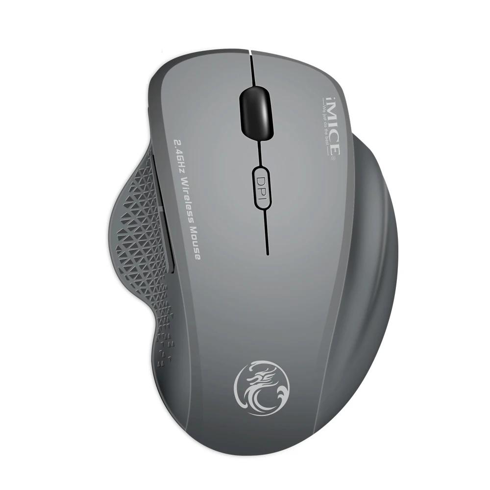 Ergonomic 2.4Ghz Stylish Wireless Optical Mouse | Shop Today. Get it ...
