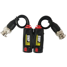 Single Channel Split Joint HD Video Balun 8MP for CCTV Camera | Shop ...
