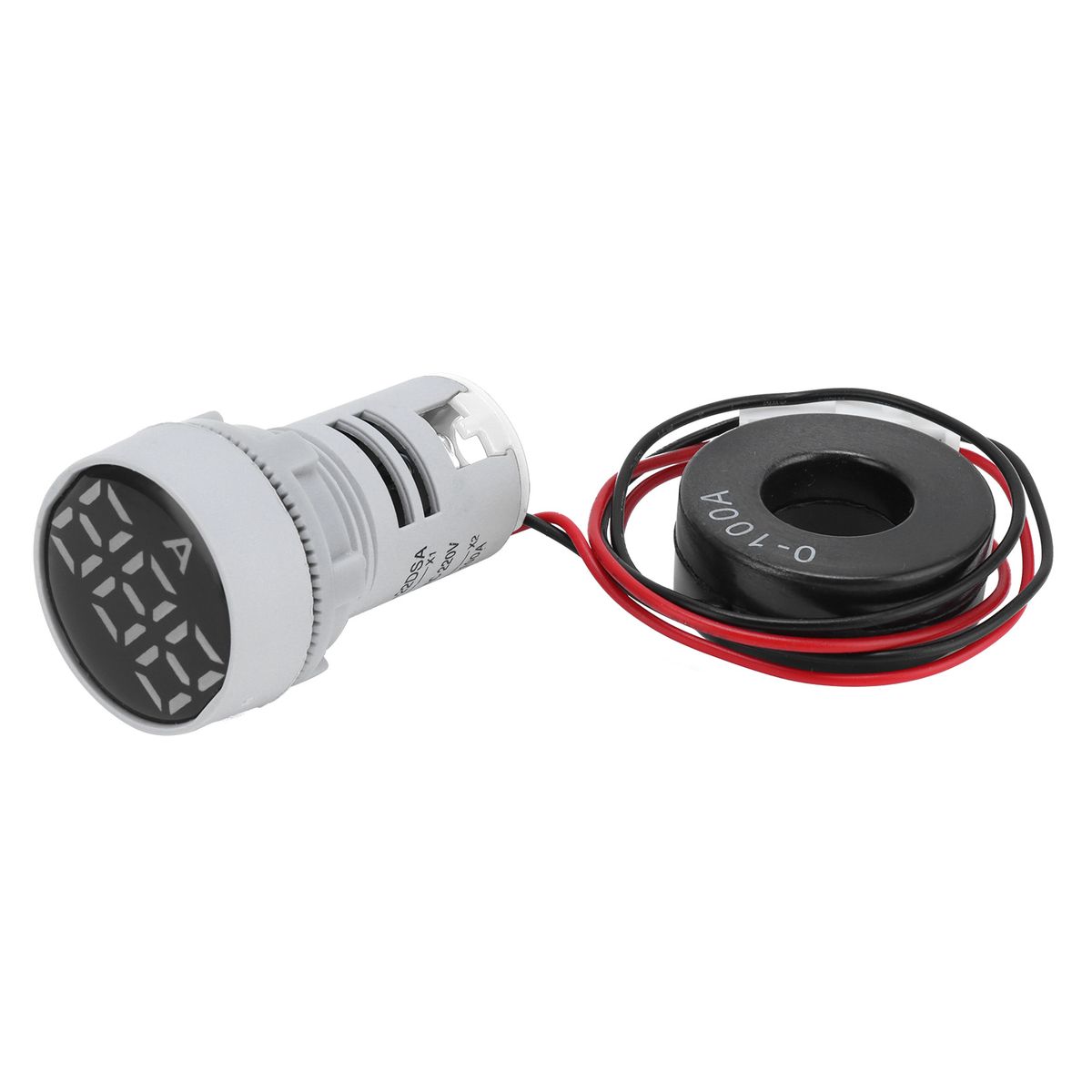 AC 220V Digital Ammeter Round Panel Indicator | Shop Today. Get it ...