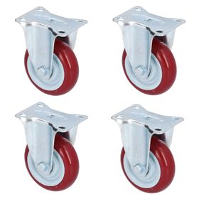 Fixed Castor Wheel 3" - Pack of 4 | Shop Today. Get it Tomorrow ...