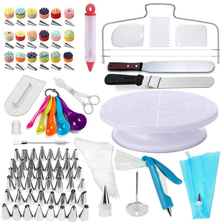 CheffyThings Cake Decorating and Accessories Set 100 Piece | Shop Today ...