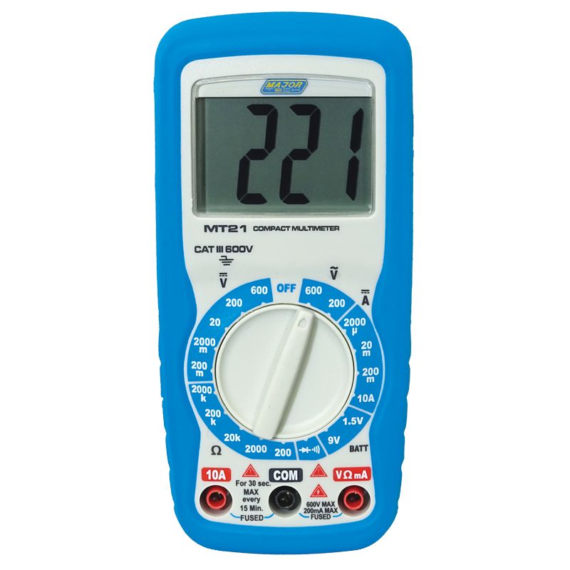 Major Tech Compact Multimeter (MT21) | Shop Today. Get it Tomorrow ...