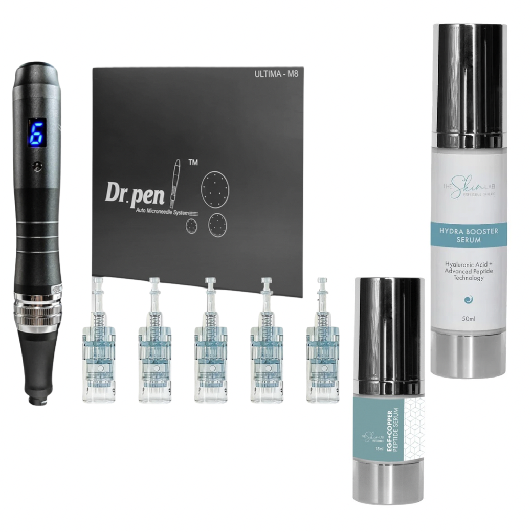 The Skin Lab Hydra Booster & EGF+Copper Peptide Serums & Dr Pen Ultima ...