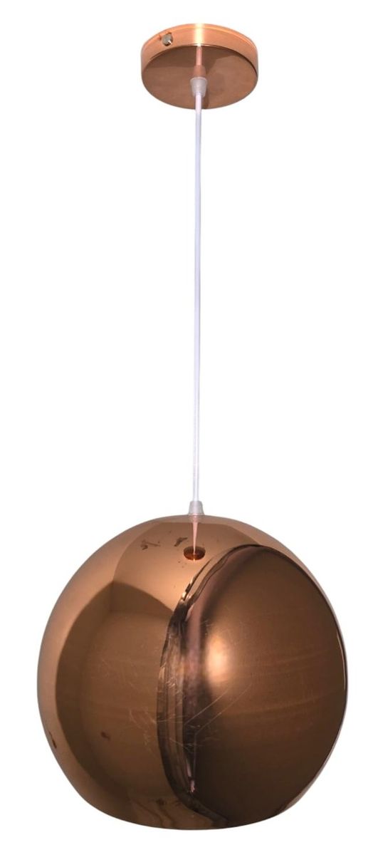 Teempeest Rose Gold Pendant Light - 1 x E27 Globe Required | Shop Today ...