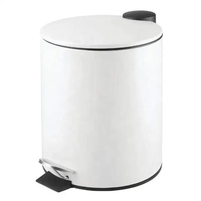 Flat Lid Waste Bin Dustbin With Soft Close Foot Pedal Bin | Shop Today ...