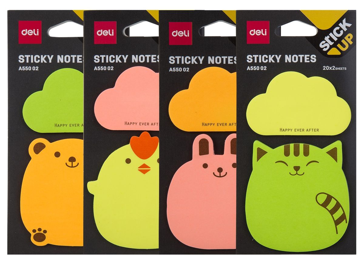 Sticky Notes 76x76mm - EA55002 (4pk) | Shop Today. Get it Tomorrow ...