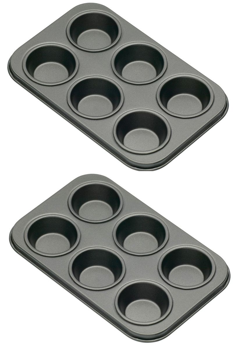 Kitchen Craft Non-Stick Mini Six Hole Bun Tins | Shop Today. Get it ...