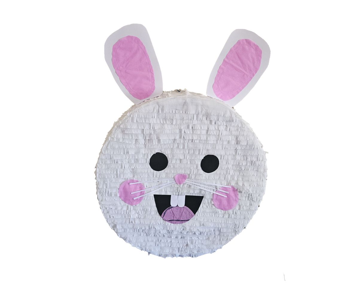 Smiling White Easter Bunny Face Pinata | Shop Today. Get it Tomorrow ...