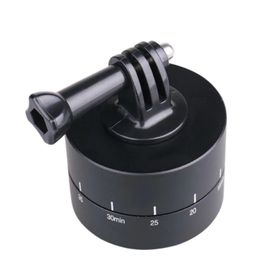 360-degree Time-lapse Auto Rotate Camera tripod head base | Shop Today ...