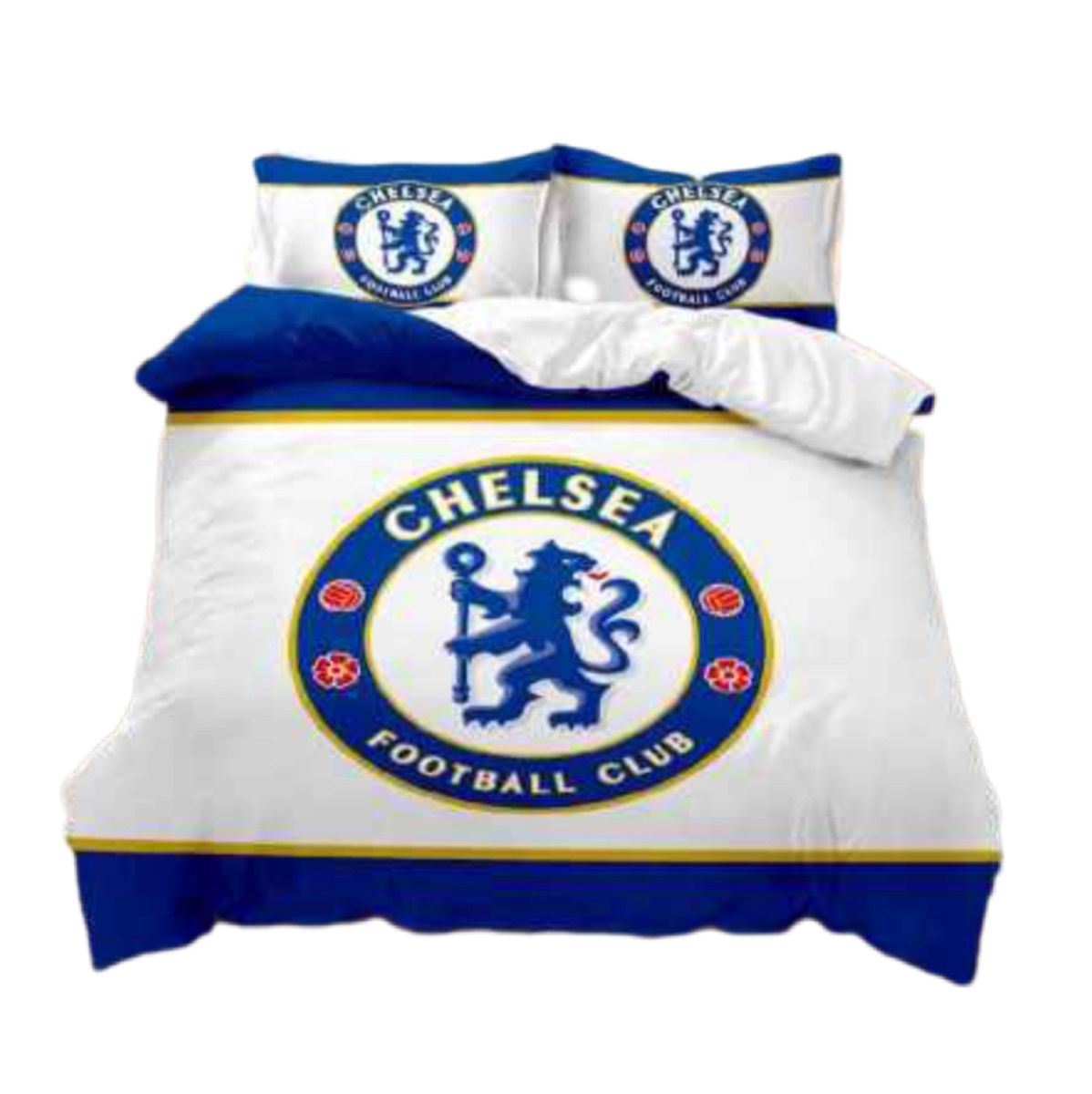 Premium Chelsea FC 3D Printed Duvet Cover Set (Double Bed) | Shop Today ...