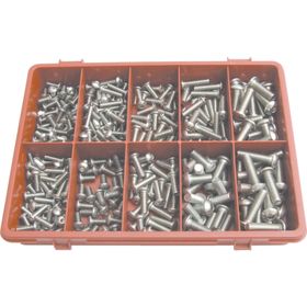 Metric Socket Button Head Screw Kit A2 310 Piece | Shop Today. Get it ...