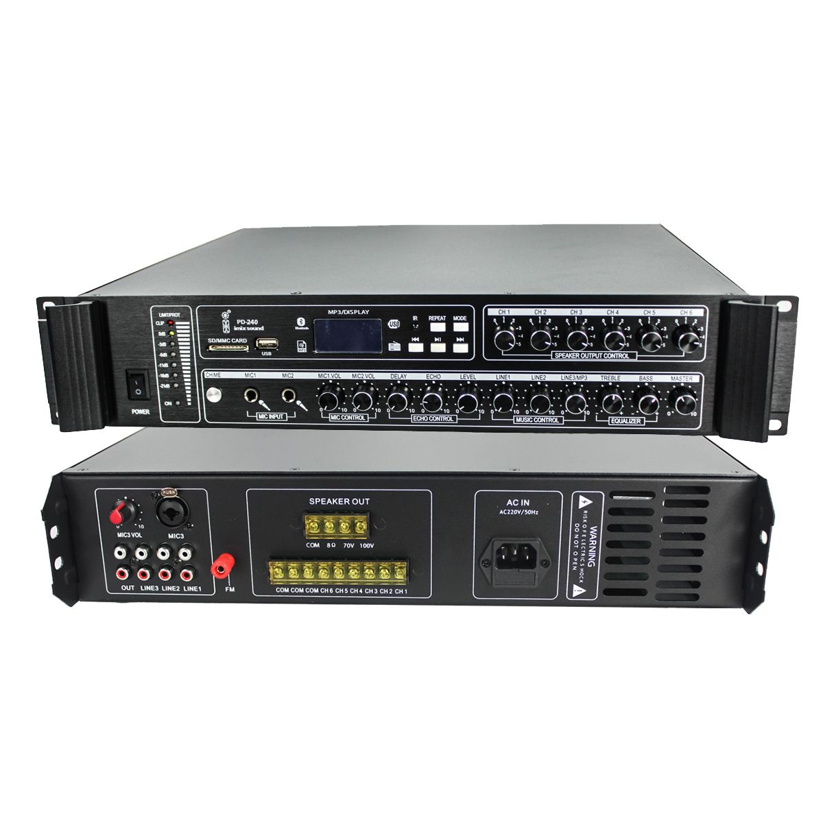 Imix PD-240 240W Public Address Amplifier | Shop Today. Get it Tomorrow ...