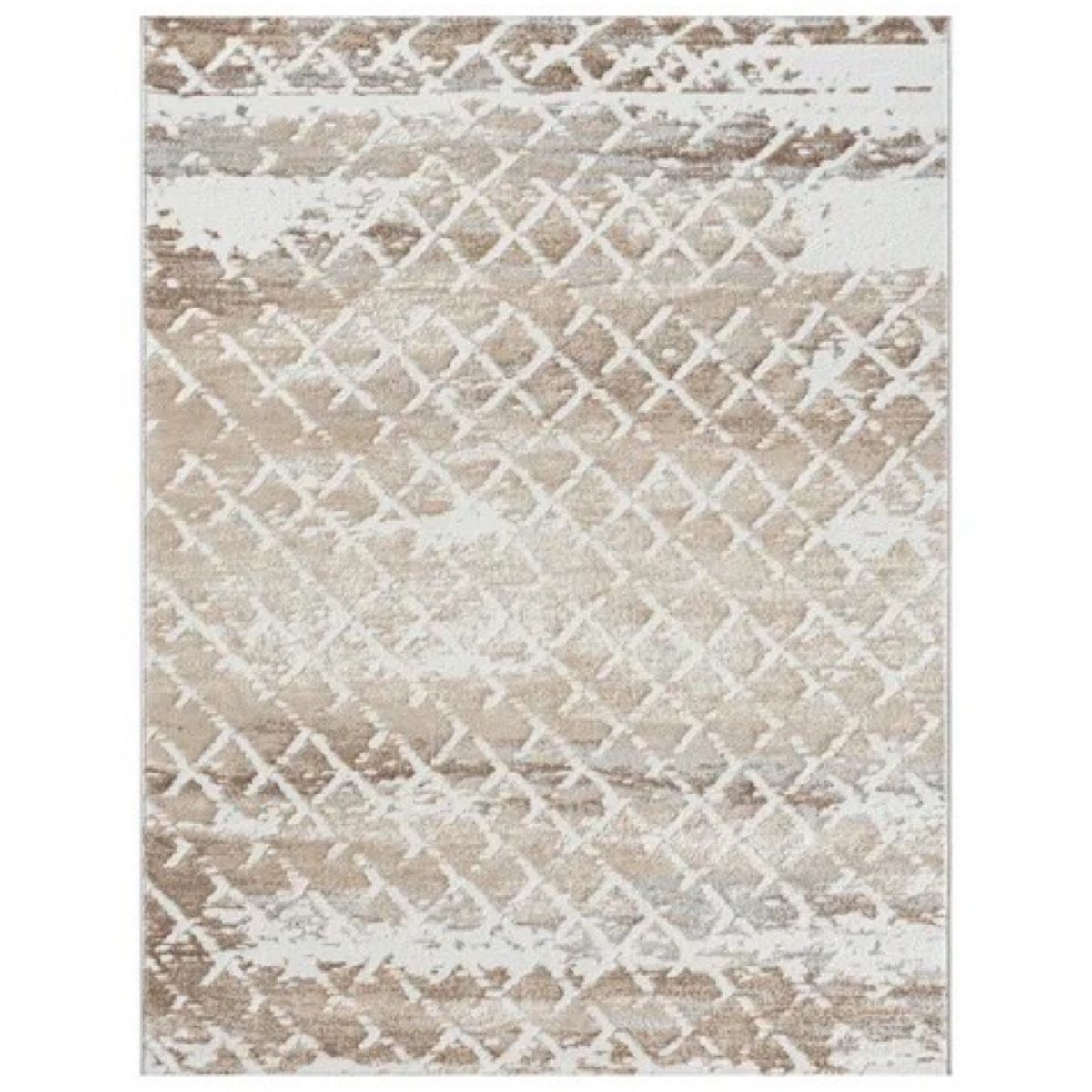 Rugs & Decor - Modern Style Beige Brown Turkish Rug - 200 x 150 cm ...